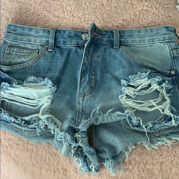 Forever 21 | Shorts | Ripped Jean Shorts | Poshmark